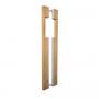 Neo Timber Blade Pull 53x20mm with cut-out and stainless backing